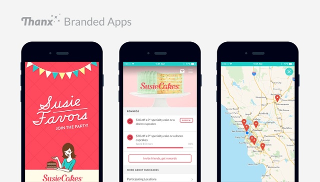 Loyalty Card Apps — Custom Branded Apps By Thanx For Your Brand